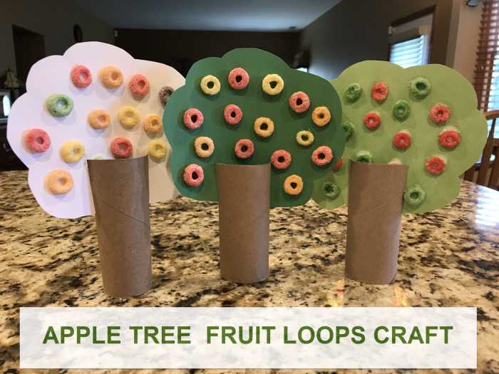 Apple Tree Froot Loops Craft - HubPages