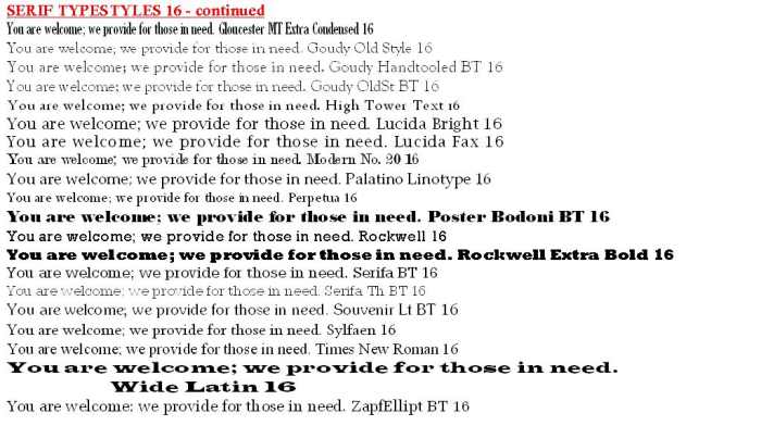 How to Select the Best Font or Typeface for Chord Sheets and Lead ...