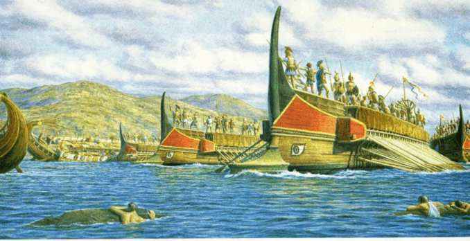 Roman Ships, Warships & Battleships Information For Roman Trireme ...
