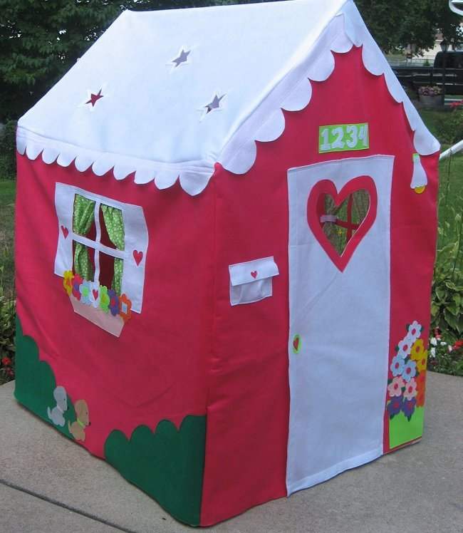 How to Make a Fabric Playhouse - HubPages