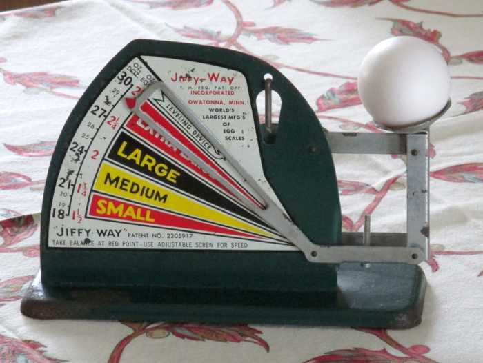 Vintage Egg Scales - Chicken Collectibles - HubPages