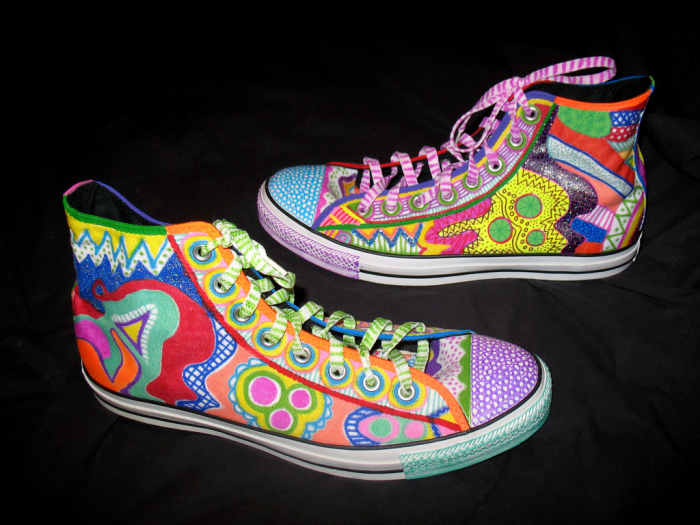 How to Decorate and Customize Converse Sneakers - HubPages