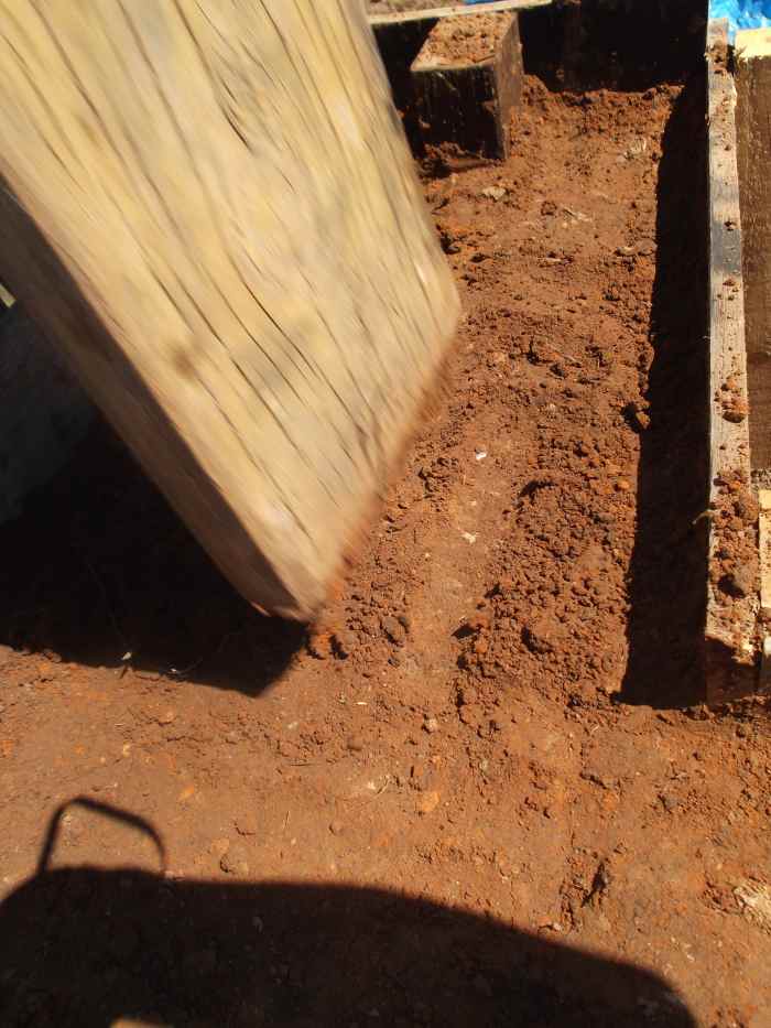 Building rammed earth walls to improve my underground bunker - HubPages