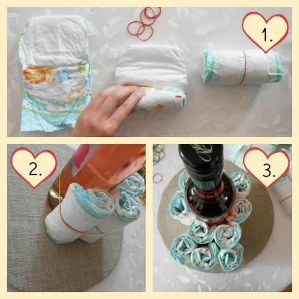 How to Make a Diaper Cake - Step by step tutorials - HubPages