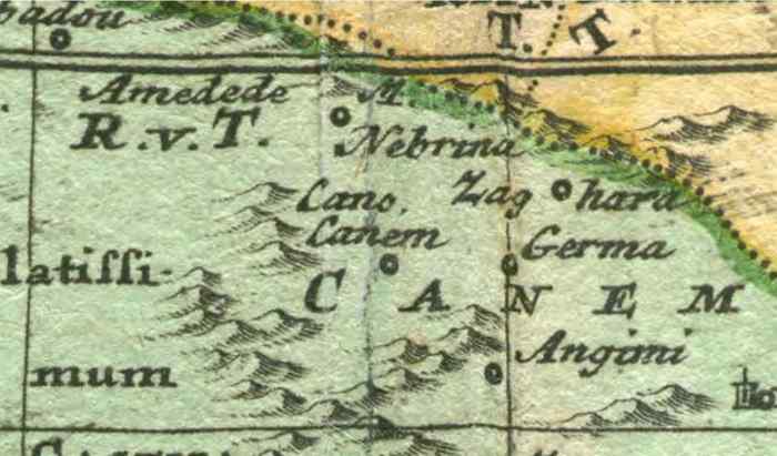 Maps of Africa-The Deserts of Seth found in Africa. - HubPages