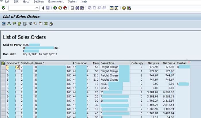 SAP Basics: Printing An Order & Looking At Order History - HubPages