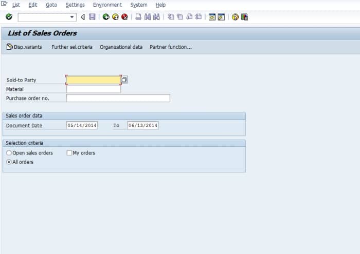 SAP Basics: Printing An Order & Looking At Order History - HubPages