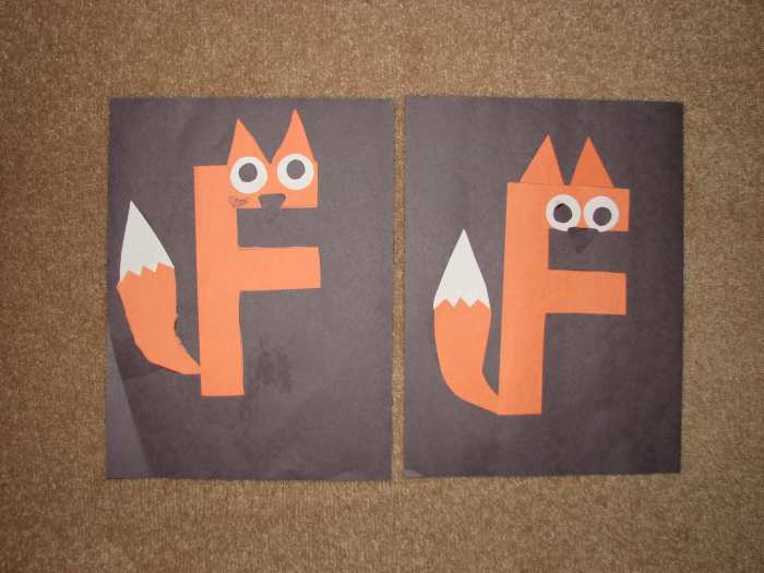 "F" Is For Fox-Letter "F" Activities For Kids - HubPages