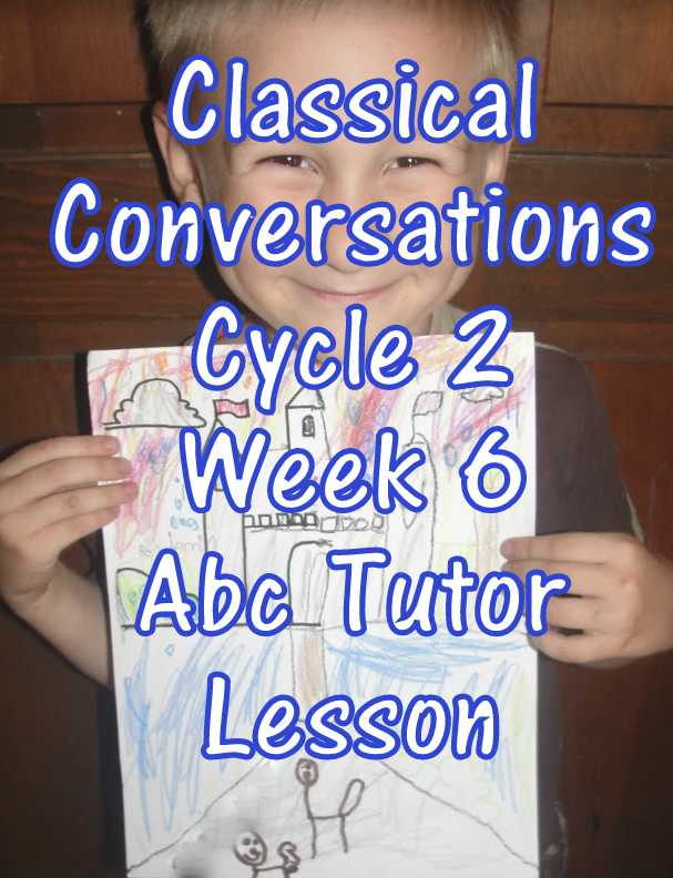 CC Cycle 2 Week 6 Lesson for Abecedarian Tutors - HubPages