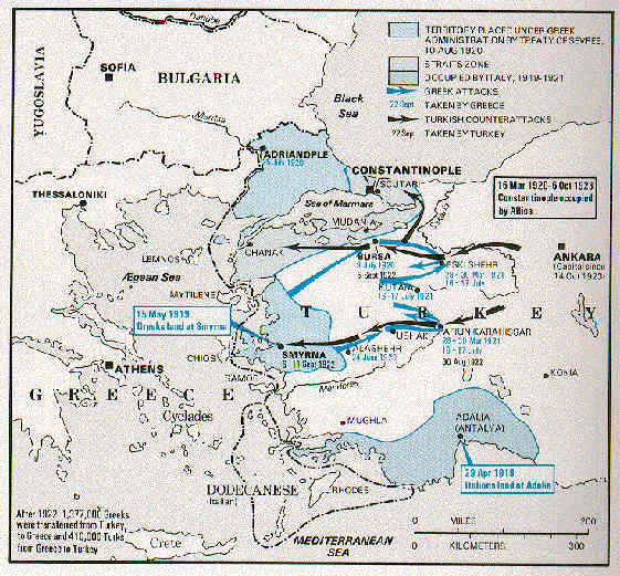 The Greek Invasion and Occupation in Turkey 1919 - HubPages