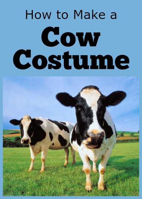 How to Make a Cow Costume - HubPages