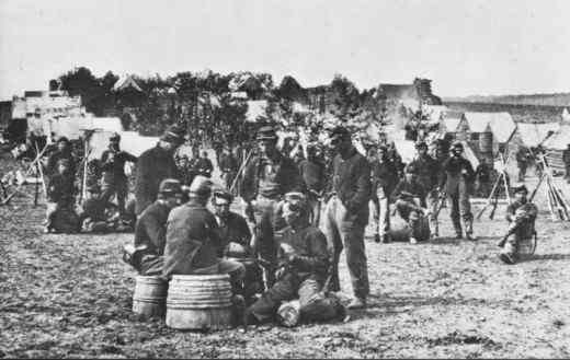American Civil War Life: Union Infantryman – Life in Camp 9 - HubPages