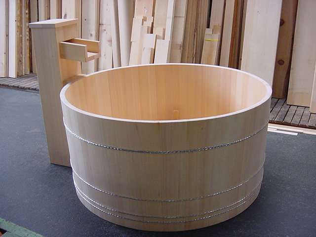 original hinoki wood japanese bath tubs for soaking and aromatherapy ...