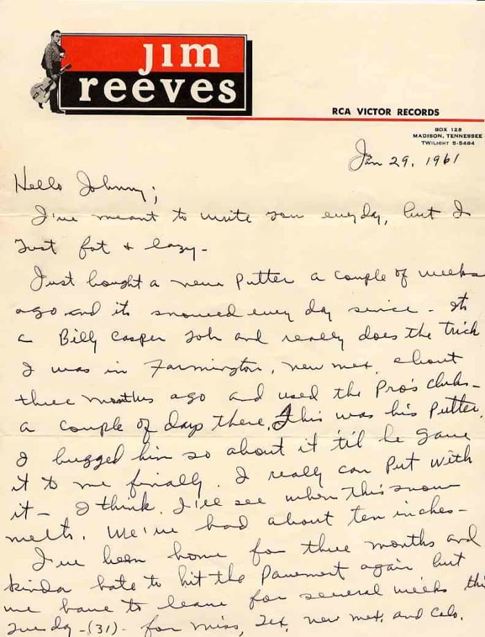 Biography of Jim Reeves - A Country Music Legend - HubPages