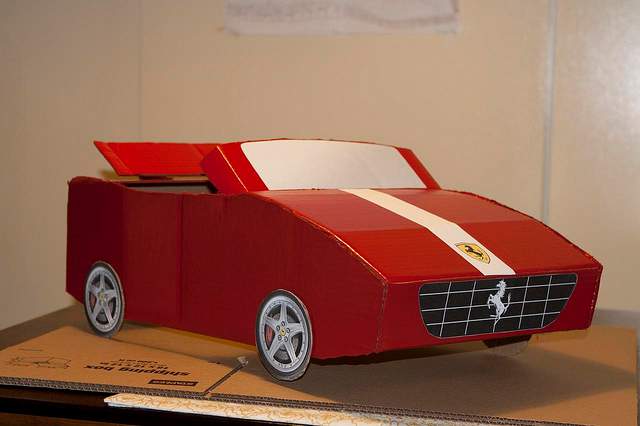 How To make Cardboard Toy Car - Cardboard Craft Activities - HubPages