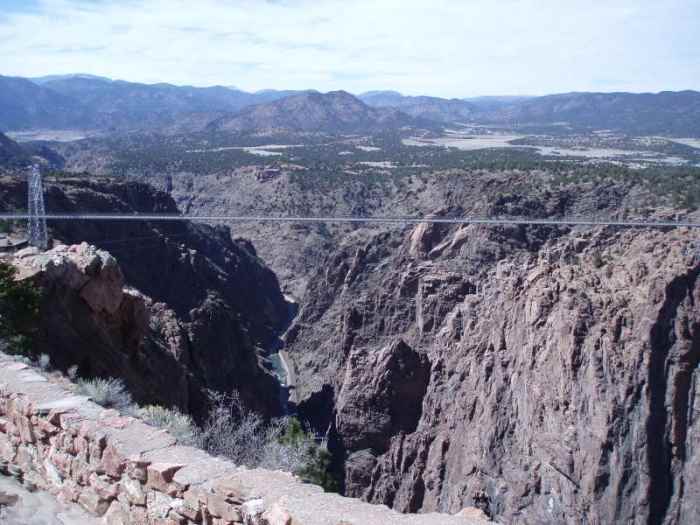 Royal Gorge Bridge Highest Suspension Bridge In the United States ...