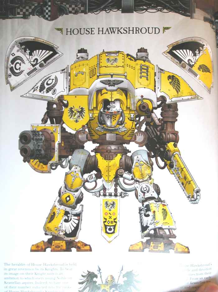 Imperial Knight Houses Warhammer 40k - HubPages