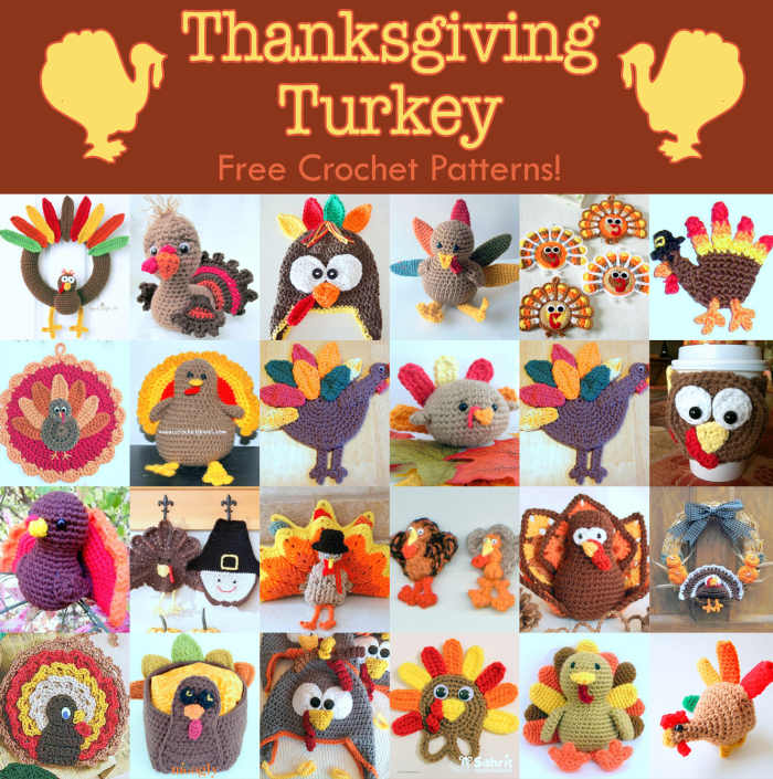 21 Free Thanksgiving Turkey Crochet Patterns - HubPages