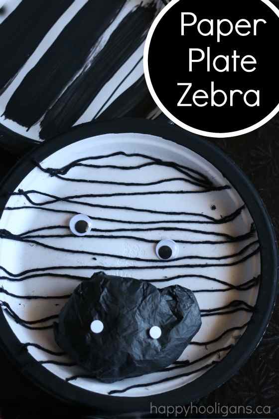 How to Make a Paper Plate Zebra - HubPages