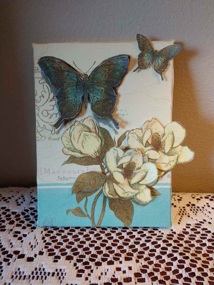 An Illustrated Tutorial for Napkin Decoupage - HubPages