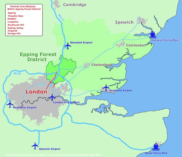 Heritage - 15: A Walk in the Woods, 1.Epping Forest Trail Via High ...