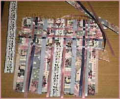 Crafts & Handiwork - Weaving Your Home Decor Spell With Woven Ribbon ...