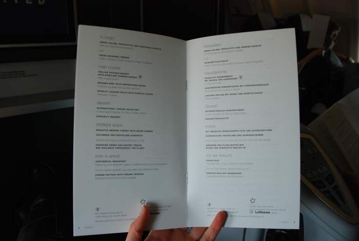 What is United Airlines First and Business Class Food and Menu Like ...