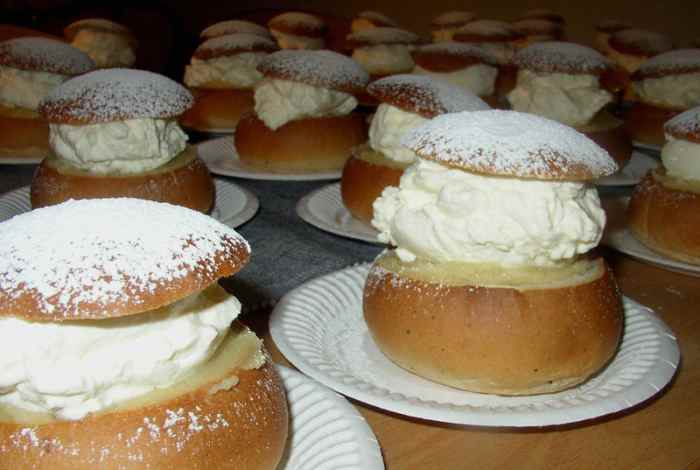 Semla, a Traditional Swedish Delicious Cake or Pastry, Recipe and ...
