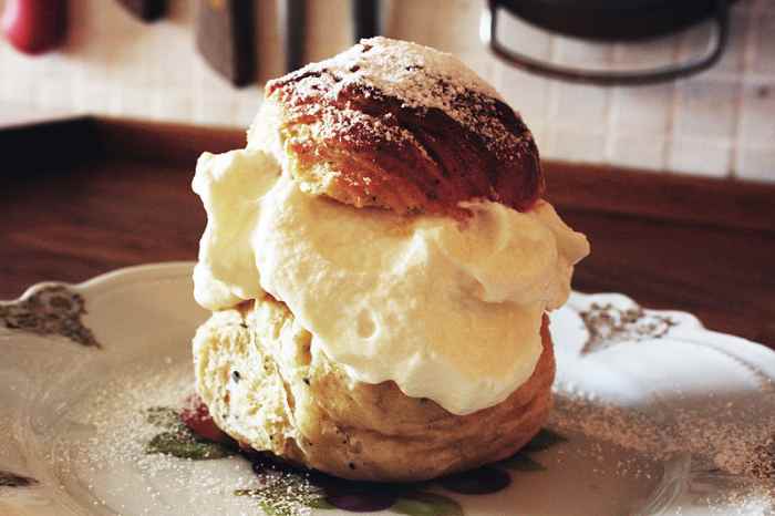 Semla, a Traditional Swedish Delicious Cake or Pastry, Recipe and ...