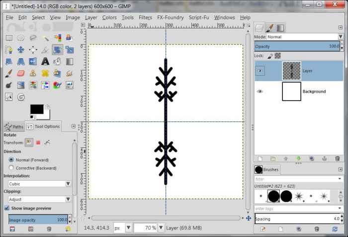 How to create snowflake in GIMP tutorial - HubPages