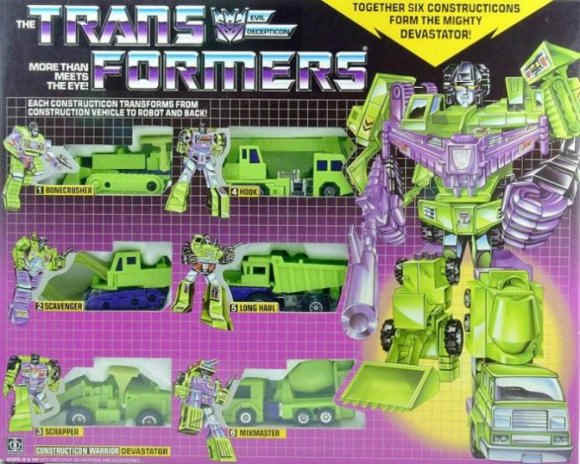 Transformers Generation 1 Devastator - The First Combiner - HubPages
