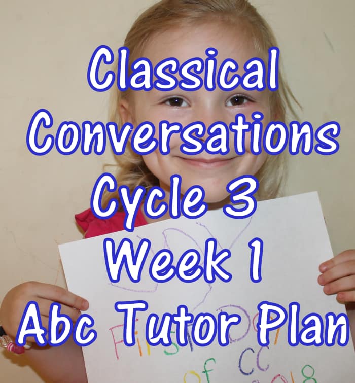 CC Cycle 3 Week 1 Lesson for Abecedarian Tutors - HubPages