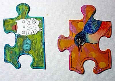 35 Amazing Puzzle Pieces Craft Ideas - HubPages