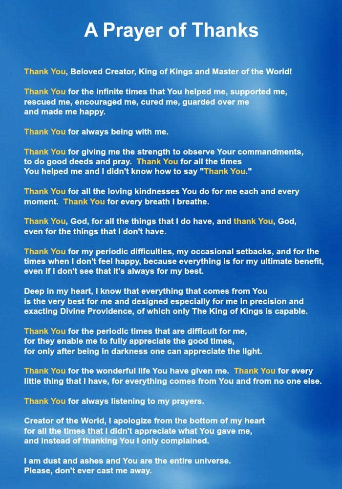 Thanksgiving Prayers and Blessings - HubPages