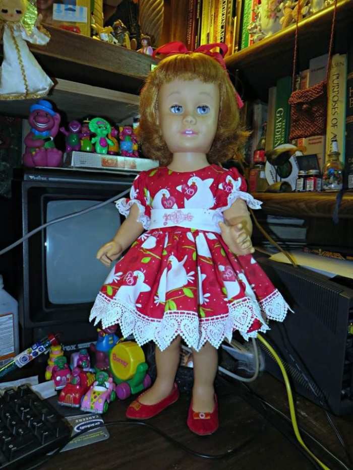 Chatty Cathy, She was Made by Mattel, a 1960 Prototype, with Strawberry ...