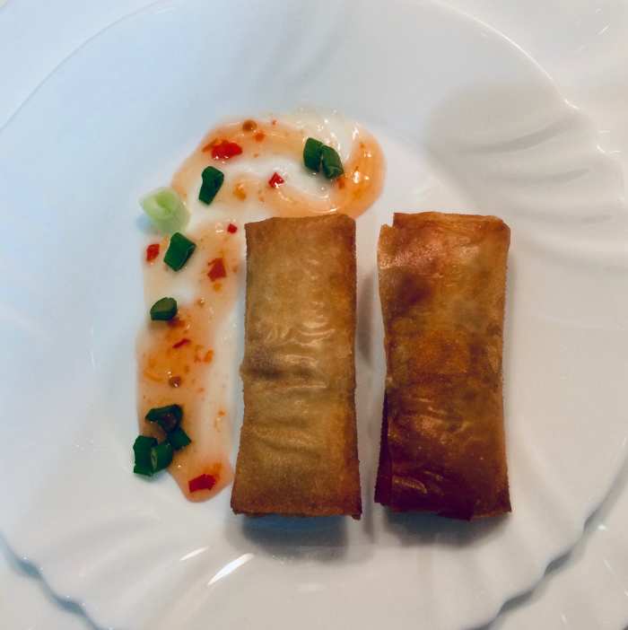 Chinese Spring Rolls with a Vegetable and Minced Pork Filling: Easy ...
