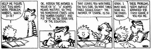 Practical Mathematics from Calvin and Hobbes for Kids Math - HubPages