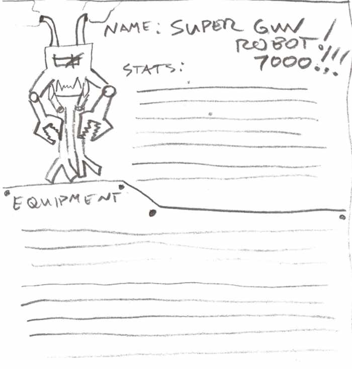 How To Make Your Own Pen And Paper RPG: Part 2 (Character Sheets ...