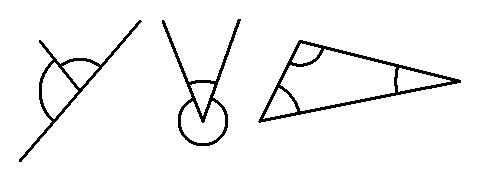 Basic math angle facts; angles in a triangle, on a straight line and ...