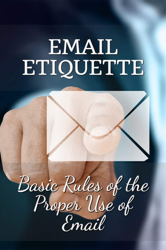 Email Etiquette: Basic Rules of the Proper Use of Email - HubPages