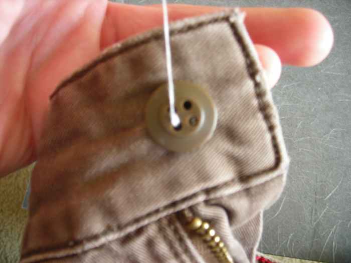 How to Put a Button On Pants - HubPages