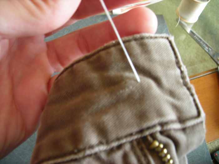 How to Put a Button On Pants - HubPages