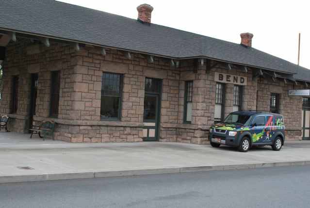 Oregon Trunk Railroad Depot: Historic Train Station in Bend Oregon ...