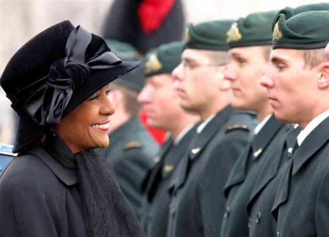 The charming and photogenic Michaëlle Jean (27th Governor General of ...