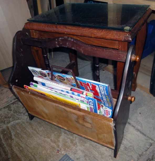 Remodelling an Old Broken Magazine Rack - HubPages