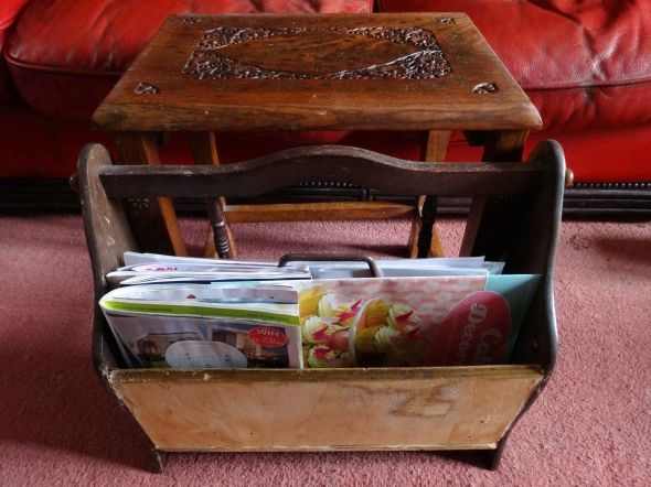 Remodelling an Old Broken Magazine Rack - HubPages