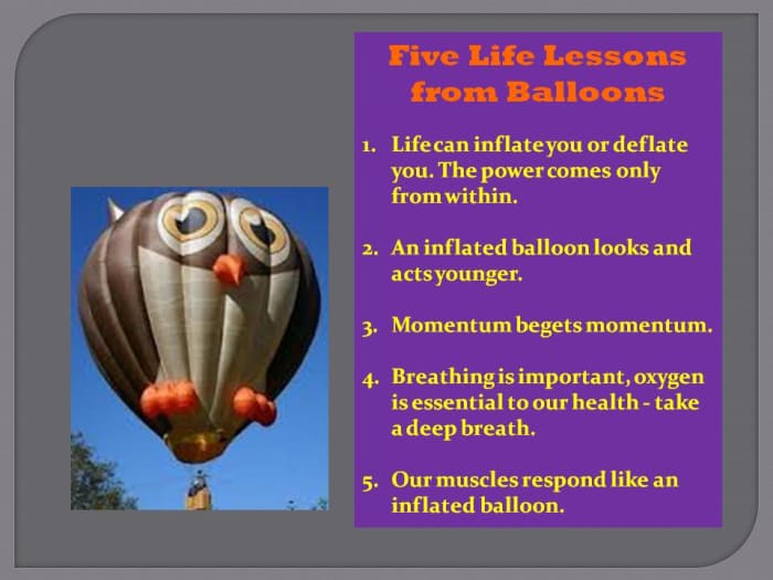 Five Life Lessons from Balloons - HubPages