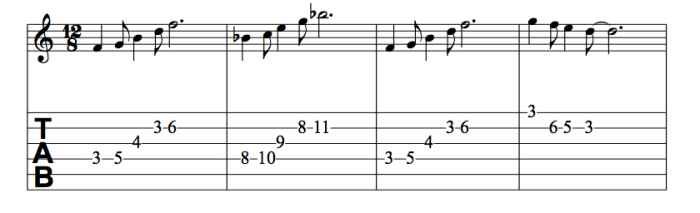 Blues Guitar Lesson • How To Use The Combination Scale. Chords, Solos ...