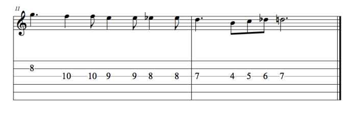 Blues Guitar Lesson • How To Use The Combination Scale. Chords, Solos ...
