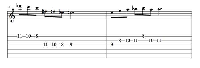 Blues Guitar Lesson • How To Use The Combination Scale. Chords, Solos ...